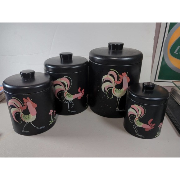 ransburg | Accents | Ransburg Genuine Hand Painted Black Rooster ...